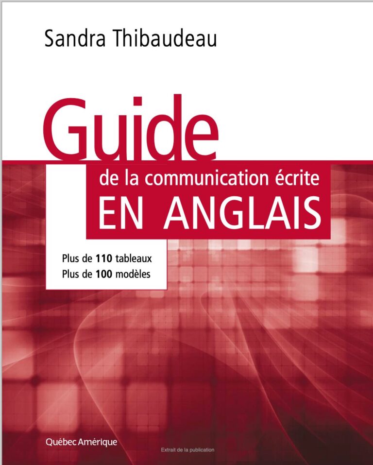 TOUT POUR MAȊTRISER L’ANGLAIS EN PDF – Grande Bibliothèque